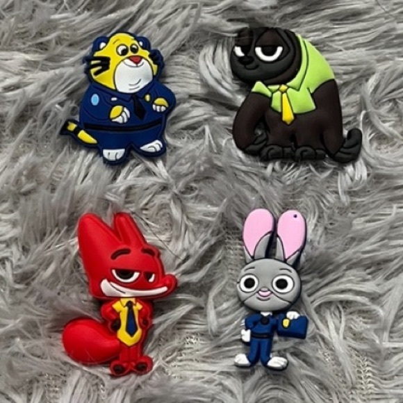 CROCS | Jewelry | Zootopia Croc Charm Set | Poshmark
